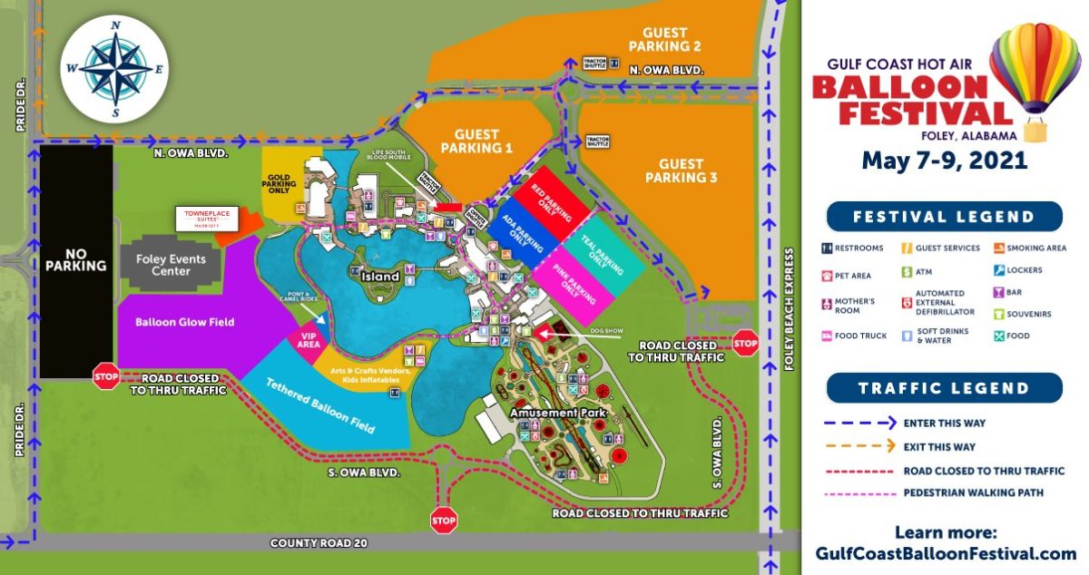 OWA/Foley Sports Tourism/Gulf Coast Hot Air Balloon Festival share ...