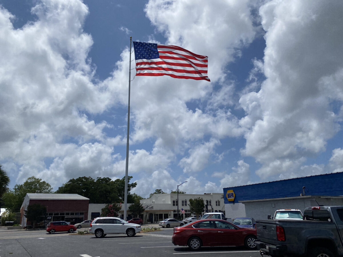 New giant flag flying in Foley - City of Foley