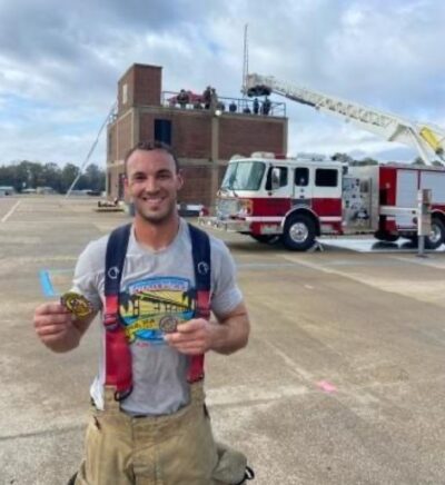 Firefighter Taylor completes smoke diver course - City of Foley