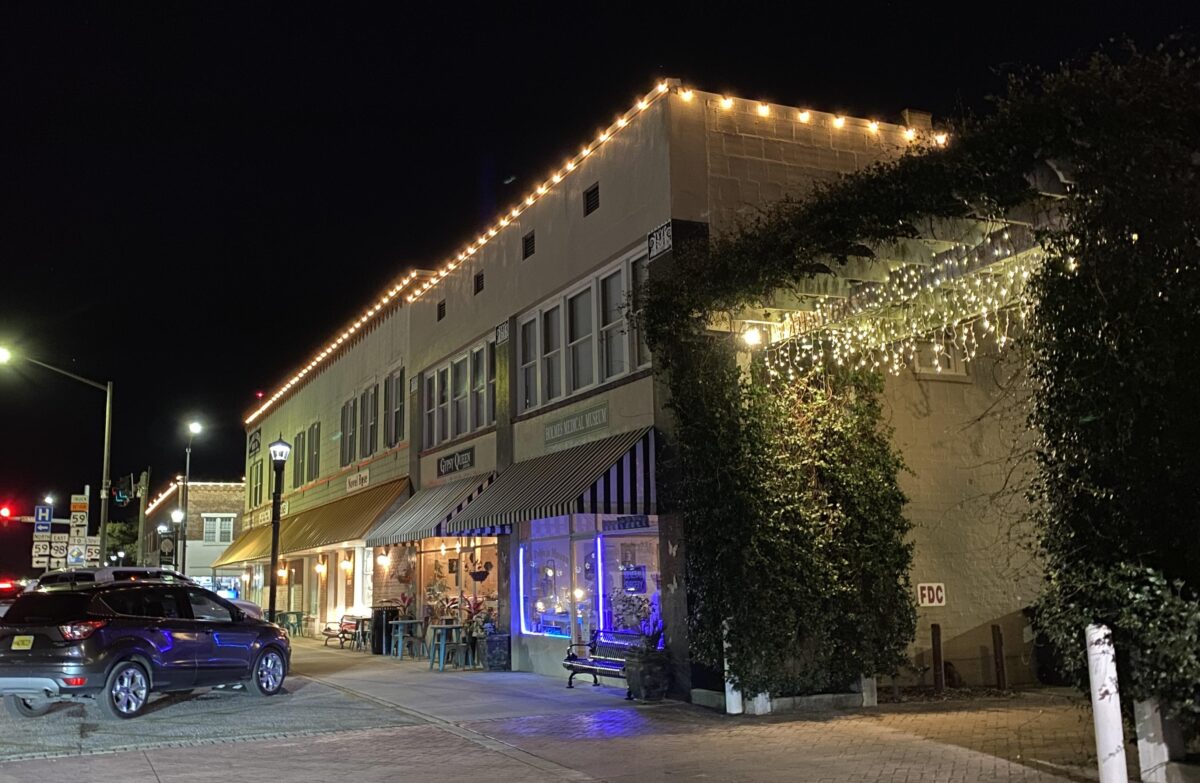 Lights illuminate historic downtown Foley buildings - City of Foley