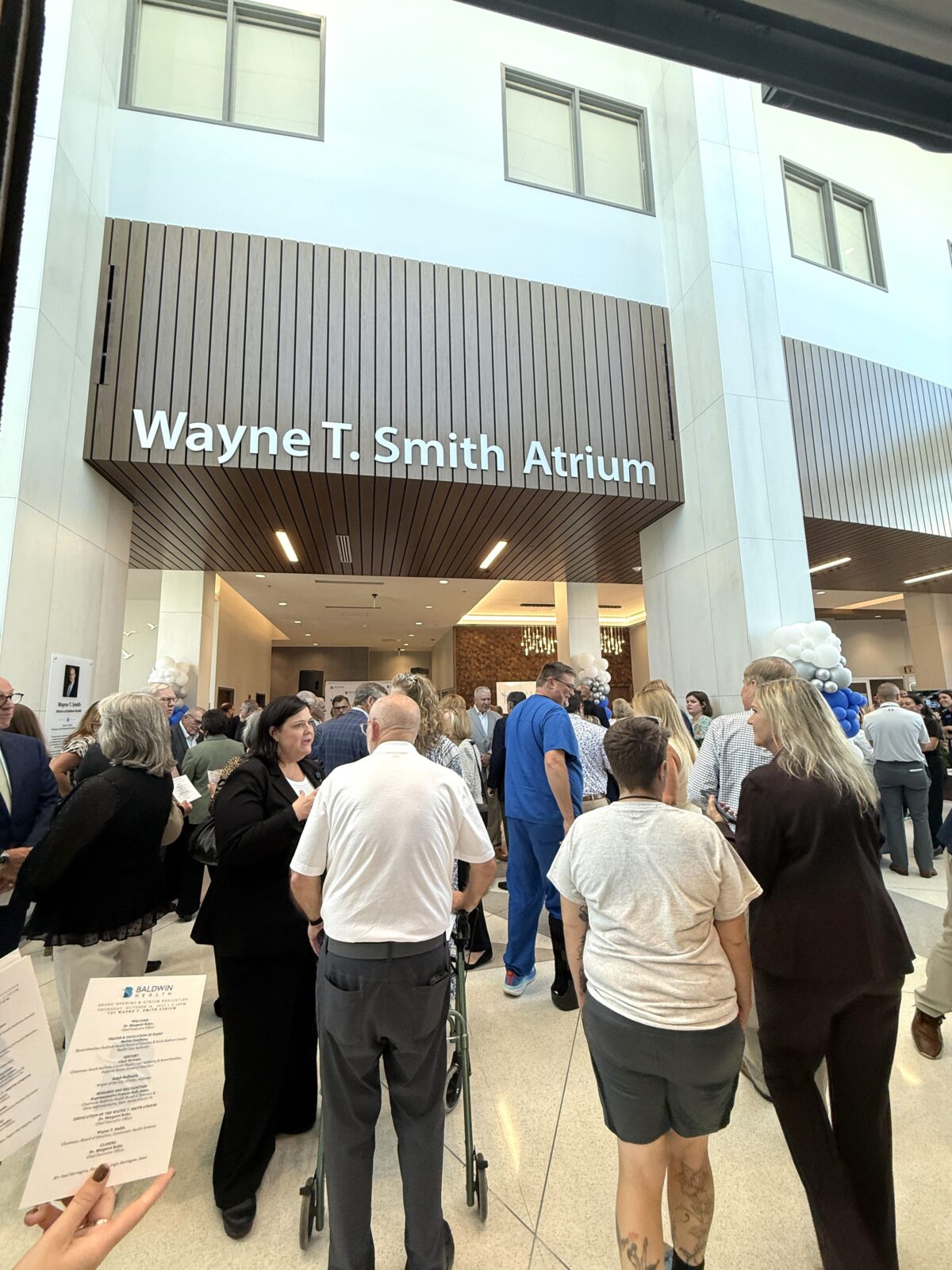Baldwin Health dedicates hospital atrium in Foley - City of Foley